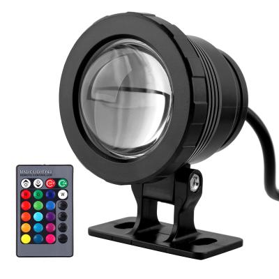 China 10W Commercial Swimming Pool Lights LED Remote Control 45° Beam Angle for sale