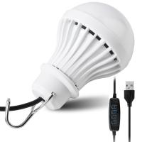 China 5W 7W Powerful USB LED Light Bulbs 500LM Dimmable LED Illumination for sale