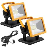 China Waterproof LED Flood Light 1500LM 15W 30W IP65 ABS Housing 180 Degree Beam Angle for sale