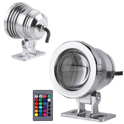 China 12V 10W Underwater LED Boat Light 900LM ABS Marine Lamp 6500K for sale