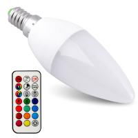 China Commercial Candle Dimmable LED Light Bulbs 3W Energy Efficient IP44 Rate for sale