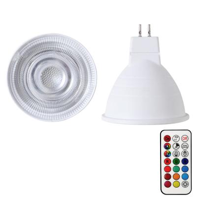 China RGB LED Spotlights Indoor 3W 280LM AC85-265V 3000K 6500K Spot Lamp Bulbs for sale