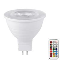 China Indoor LED Spot Light 3W RGB 3000K 6500K AC85-265V 280LM 120° Beam Angle for sale