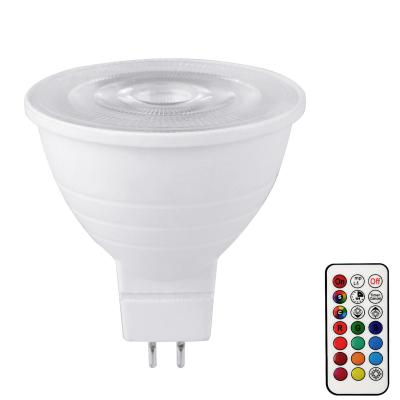 China Indoor LED Spot Light 3W RGB 3000K 6500K AC85-265V 280LM 120° Beam Angle for sale