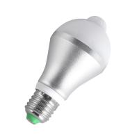 China PIR Motion Detection Light Bulb 5W 7W 9W E27 B22 Base AC85-265V 120° Beam Angle for sale