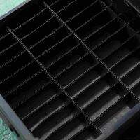 China Black Corrugated Plastic Crates Flame Retardant  Custom Color Divider Moving Box for sale