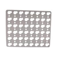 China Hollow Corrugated Polypropylene Sheet Gray Clear Plastic Cardboard Customized Moving Box for sale