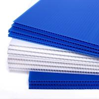 China Waterproof Plastic Hollow Sheet 2MM PP Corrugated Board Storage Moving Shipping Box for sale