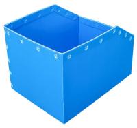 China PP Corrugated Plastic Moving Boxes Box Honeycomb Sheet For Archival  Bin for sale