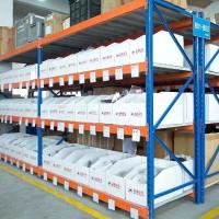 China Eco Corrugated Plastic Crates Divider 1500mm Warehouse Storage Container for sale