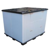 China Customized Plastic Coaming Box Moving Folding Storage Containers Waterproof for sale