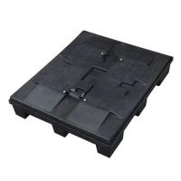 China White Polypropylene Plastic Foldable Box Plastic Moving Container Customized for sale