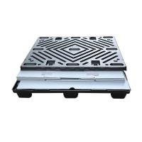 China White Polypropylene Plastic Foldable Box Plastic Moving Container Customized for sale