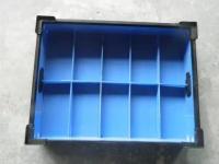 China Plastic Dividers Box PP Corrugated Crates Waterproof Shipping Anti Static for sale