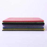 China Anti Pressure Pp Hollow Corrugated Sheet Anti Corrosion Color Glossy Corrugated Plastic Board for sale