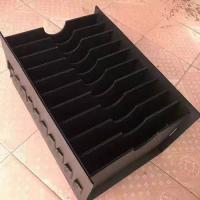 China Plastic Dividers Box PP Corrugated Hollow Sheet For Electronic Parts for sale