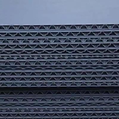 China Customized Plastic Honeycomb Sheet 1500mm Grey PP Corrugated Sheet Polypropylene Panels for sale