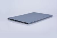 China Grey Plastic Corrugated Sheet Square Floor Protection Corflute Board for sale