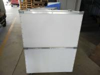 China Lightweight Plastic Turnover Box Anti Pressure Corrugated PP Boxes Grey for sale