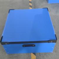 China Plastic Turnover Box PP Corrugated Sheet Hollow Board Crates For Moving for sale