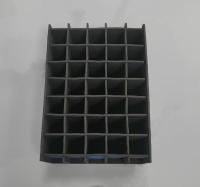 China Plastic Turnover Box PP Corrugated Sheet Hollow Board Spacer Blade Clamp Crate for sale