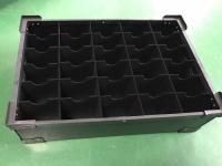 China Waterproof Snap Lock Plastic Dividers Box Plastic Divider Container Carton For Storage for sale