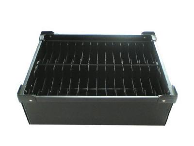 China Plastic Turnover Box Partition And Dividers For Electronic Parts Corrugated Hollow Sheet for sale