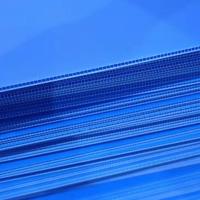 China Raw Material Plastic Hollow Sheet 2mm - 10mm Corrugated PP Board Smooth Surface for sale