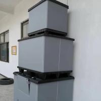 China Foldable Plastic Foldable Box X Box Sleeve Pallet Honeycomb Plastic Moving Container for sale