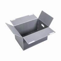 China Plastic Turnover Box PP Hollow Sheet Corrugated Board Hand Totes Container for sale