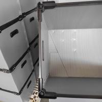 China Plastic Turnover Box  PP Hollow Sheet Corrugated Board Customized Handle Carton for sale