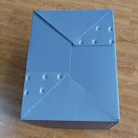 China Polypropylene Stackable Warehouse Bins Corrugated Fluted Board PP Totes Box for sale