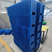 China 2mm Lightweight Packing Plastic Turnover Box Corrugated Plastic Totes for sale
