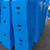 China 2mm Lightweight Packing Plastic Turnover Box Corrugated Plastic Totes for sale