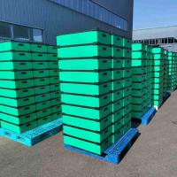 China 50kg Corrugated Plastic Moving Boxes Crates Hollow Sheet Turnover Box Plastic Crate Storage Boxes for sale