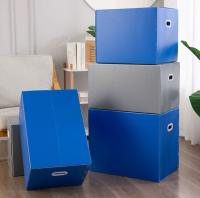 China Waterproof PP Hollow Sheet Plastic Corrugated Panel Box For Company Storage for sale