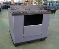 China Customizable Plastic Pallet Box For Shipping And Storge Good Load-bearing for sale