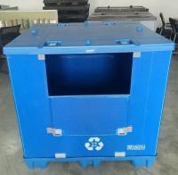 China Polypropylene Plastic Pallet Box Durable Material Structure And Corrosion Resistance for sale