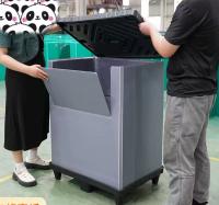 China Plastic Pallet Boxes PP Corrugated Board Store And Ship Goods Container for sale