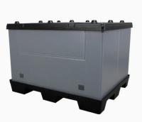 China Foldable Sleeve Collapsible Easy Logistics Storage Plastic Pallet Box for sale