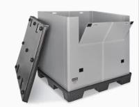 China Foldable Sleeve Collapsible Easy Logistics Storage Plastic Pallet Box for sale