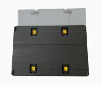 China Heavy Duty HDPE Logistic Transportaion Storage Foldable Collapsible Plastic Pallet Box for sale