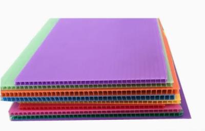China Customized Waterproof Polypropylene PP Corrugated Plastic Hollow Sheet for sale