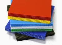 China PP Hollow Waterproof Board Plastic Corrugated Sheet Coroplast Board for sale
