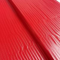 China Red Color Plastic Hollow Sheet with Customized Design and Corona Treatment for sale