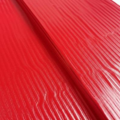 China Red Color Plastic Hollow Sheet with Customized Design and Corona Treatment for sale