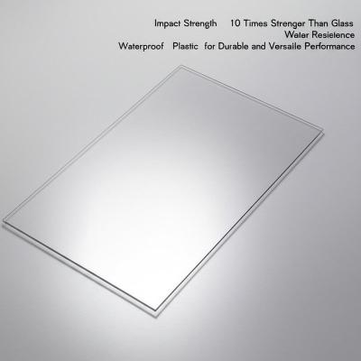 China Impact Strength 10 Times Stronger Than Glass Water Resistance Waterproof Plastic for Durable and Versatile Performance for sale