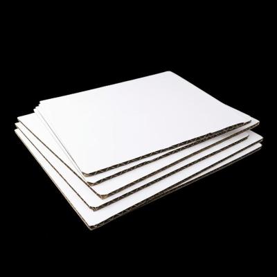 China White Corrugated Boxes 2mm-10mm Thickness for Lightweight and Durable Packaging Solutions for sale