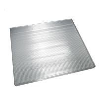 China Clear and Water Resistance Waterproof Plastic Hollow Sheet with Anti-Static Treatment for sale