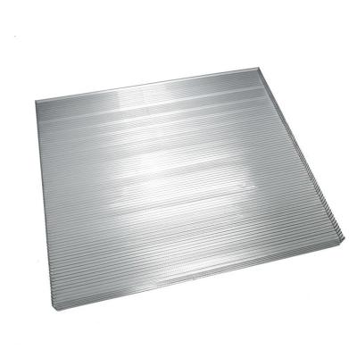 China Clear and Water Resistance Waterproof Plastic Hollow Sheet with Anti-Static Treatment for sale